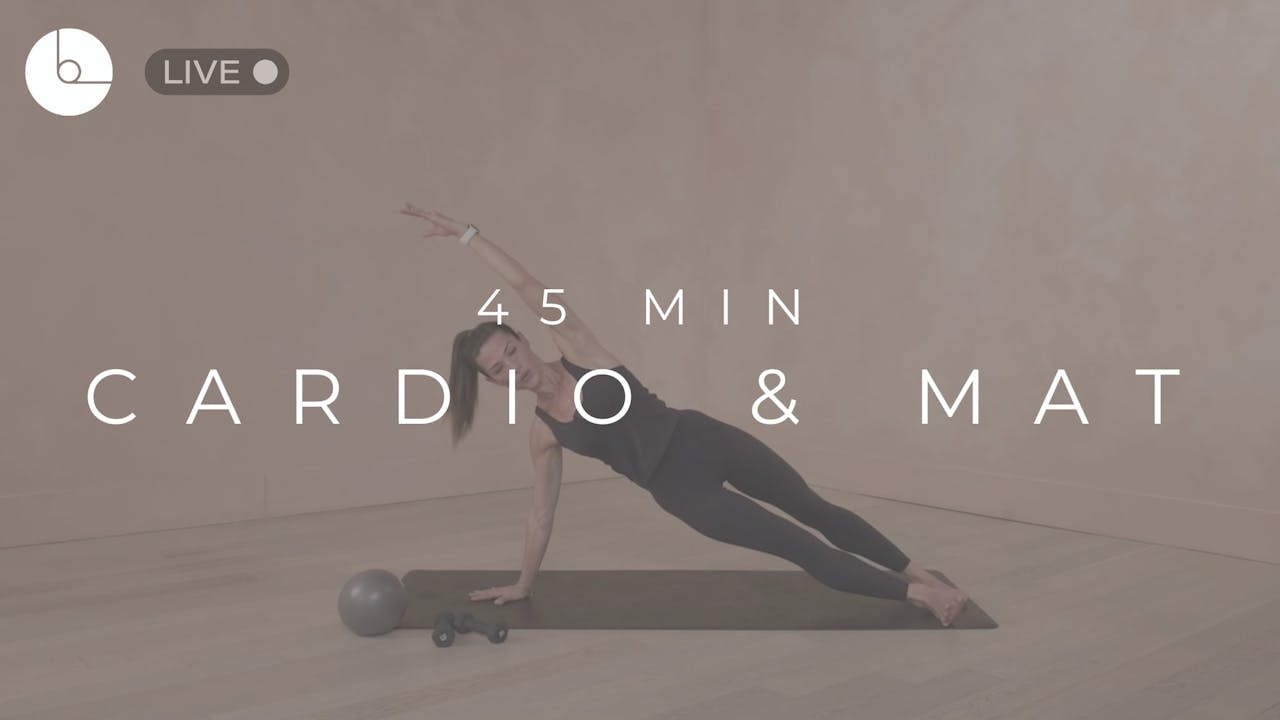 45 MIN : CARDIO & MAT - B The Method