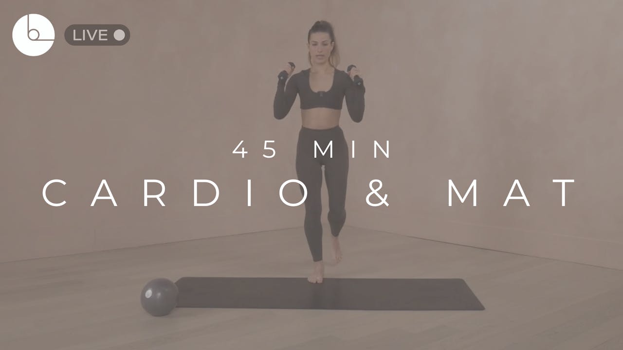 45 MIN : CARDIO & MAT - B The Method