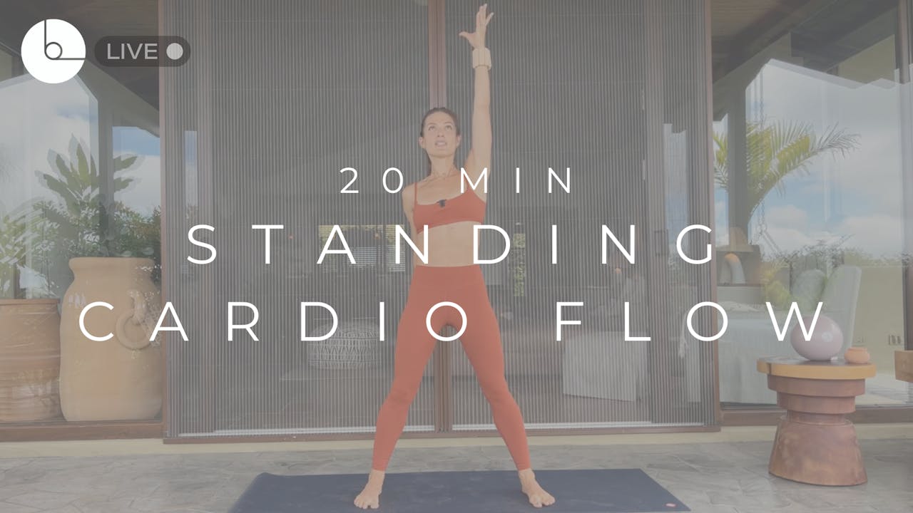 20 MIN : STANDING CARDIO FLOW W/NO BALL - B The Method