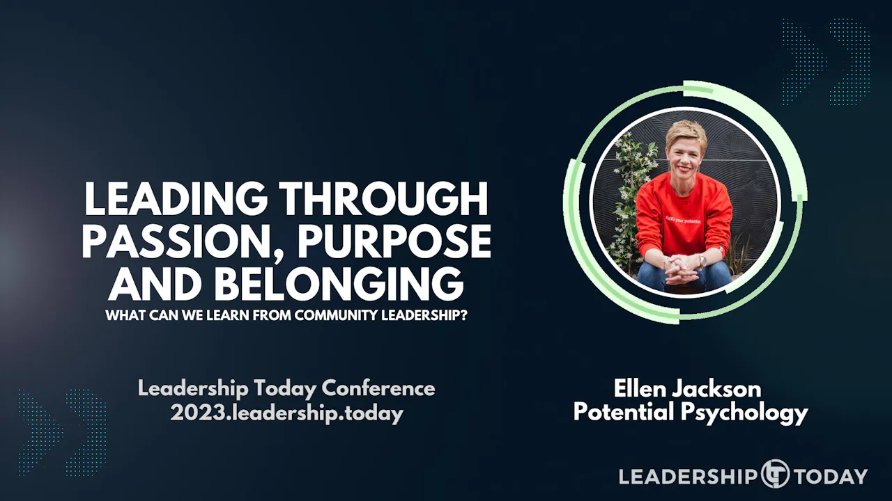 Ellen Jackson - Leading Through Passion, Purpose and Belonging - 2023 ...