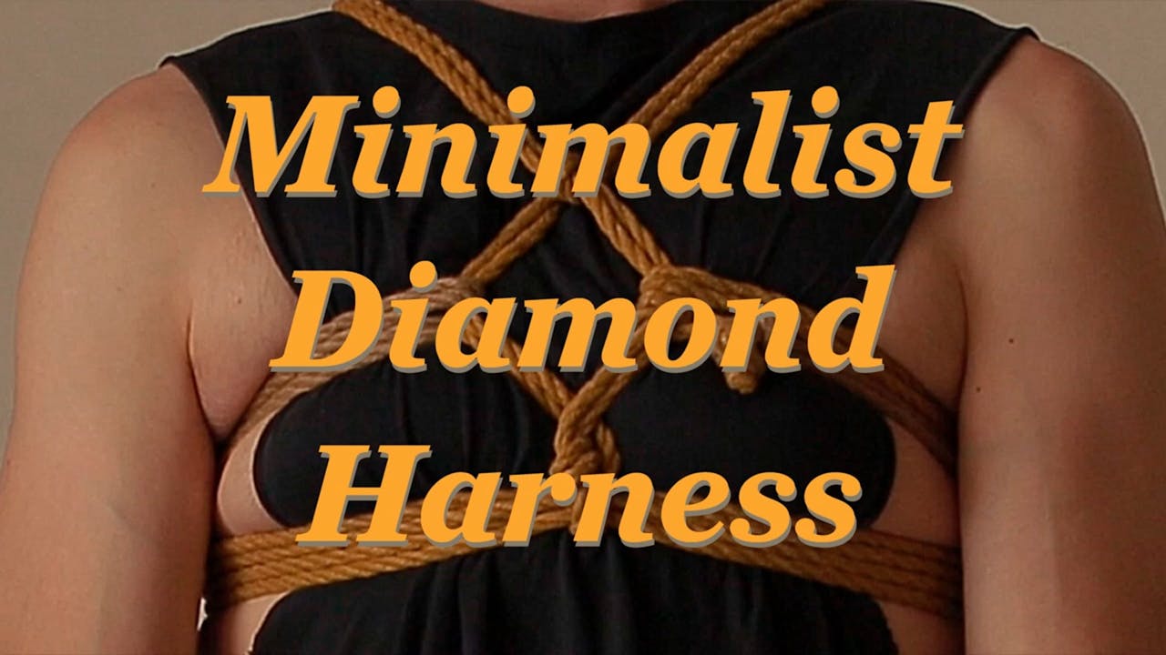 Minimalist Diamond Harness - Learn Shibari