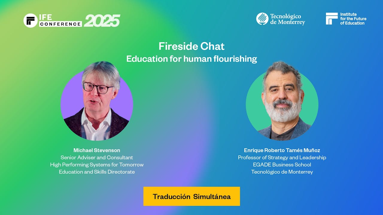 [Trad.] Education for human flourishing & Clausura del IFE Conference ...