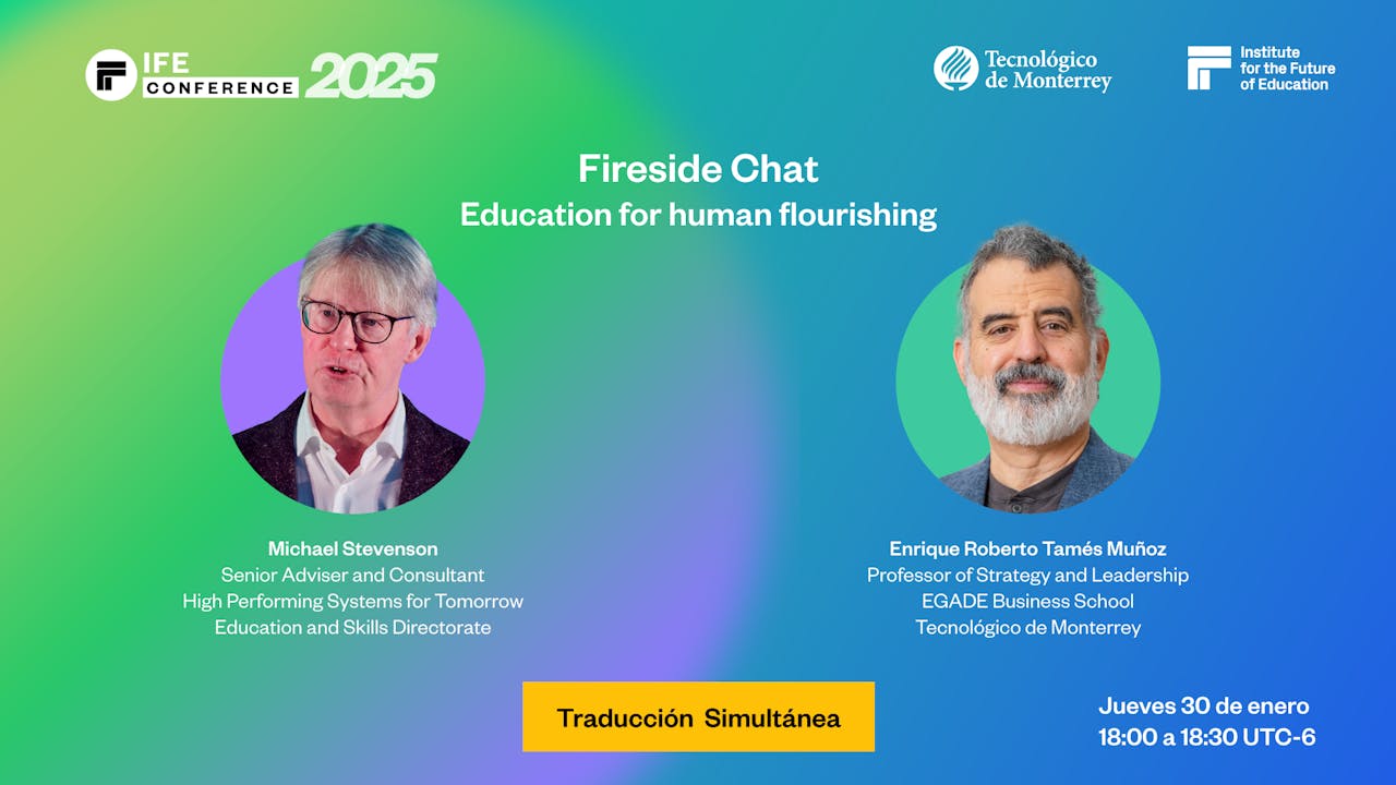 [Trad.] Education for human flourishing & Clausura del IFE Conference ...