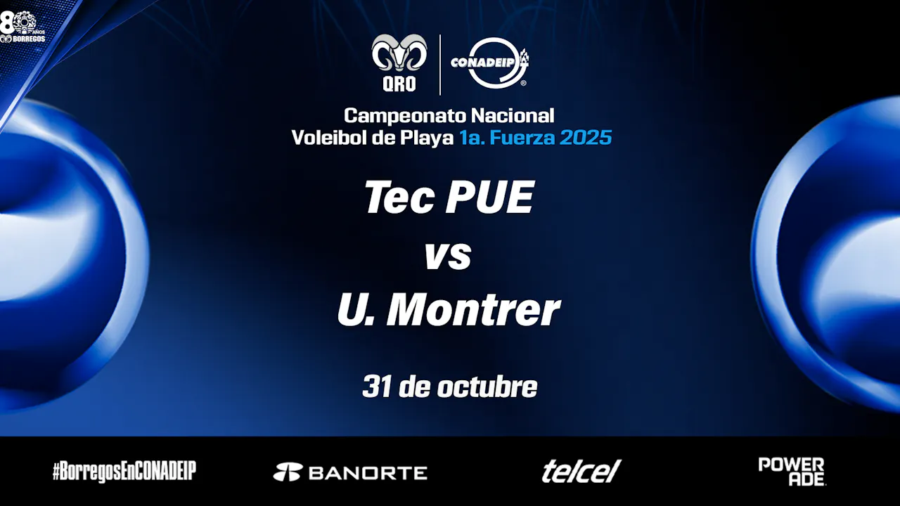 J#2 Femenil I TEC PUE vs U. Montrer - LIVE.TEC