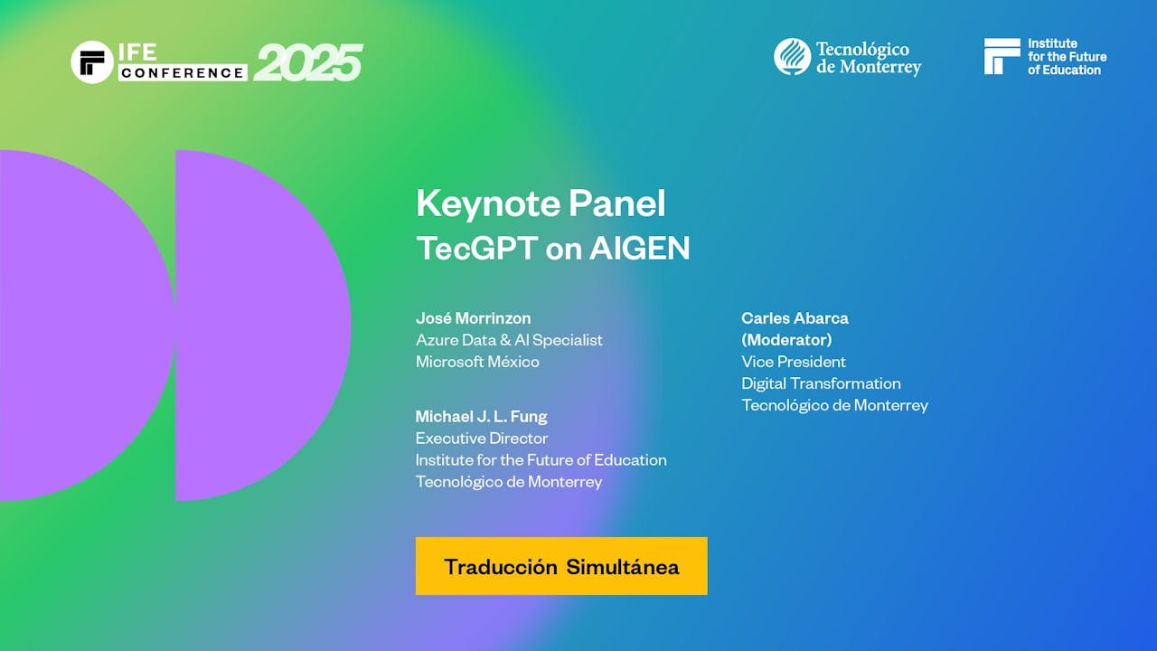 [Trad.] TecGPT on AIGEN - LIVE.TEC