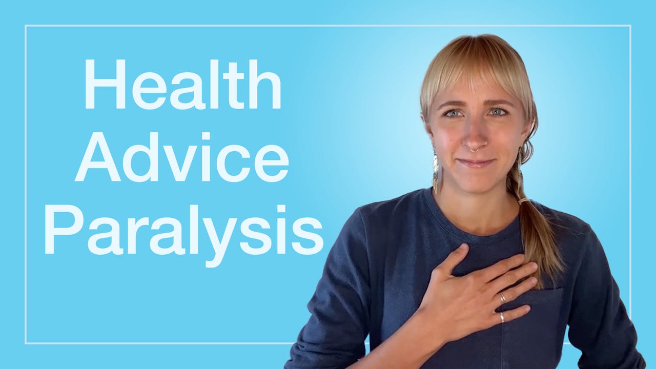 Health Advice Paralysis - Tapping with T