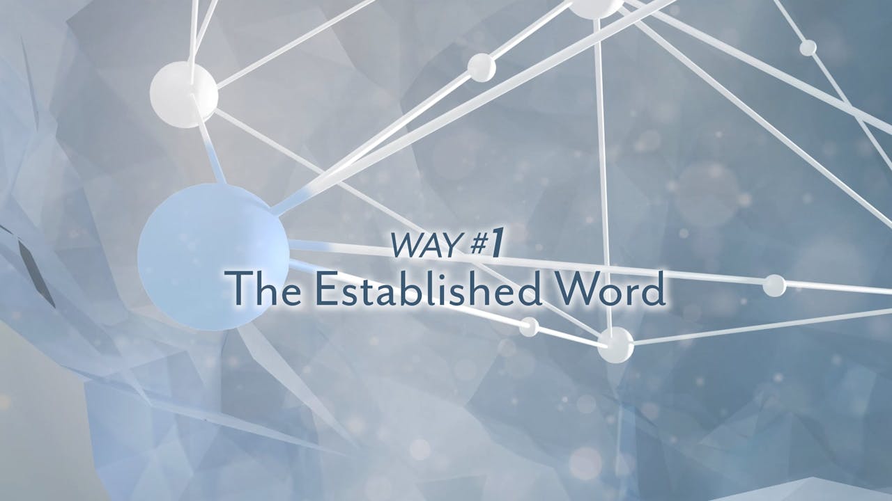 LESSON 01: The Established Word - The LOVE SPEAKS Digital Resources Store