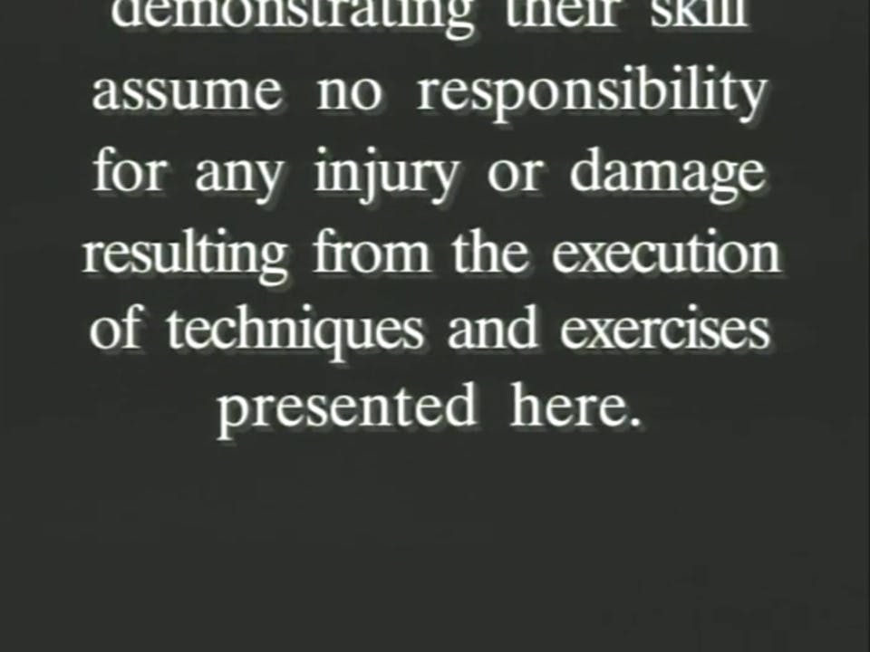 Lee Bachman - Striking and Blocking - Black Belt Drills