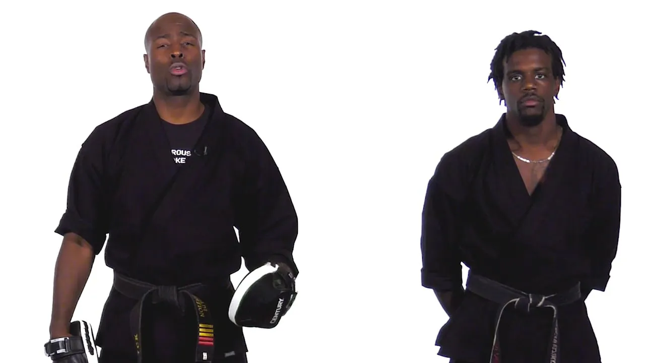 Jadi Tention - Hook Round Kick Progression - Part 4 - Black Belt Drills