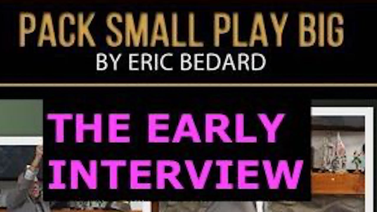 Eric Bedard - The Early Interview - MAGIC ON THE GO