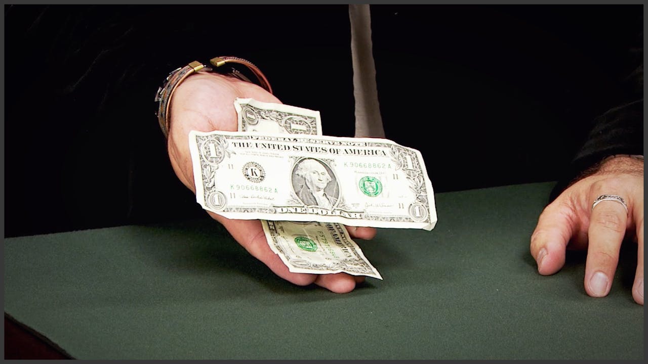 Levitating Bill - Master Magic Tricks