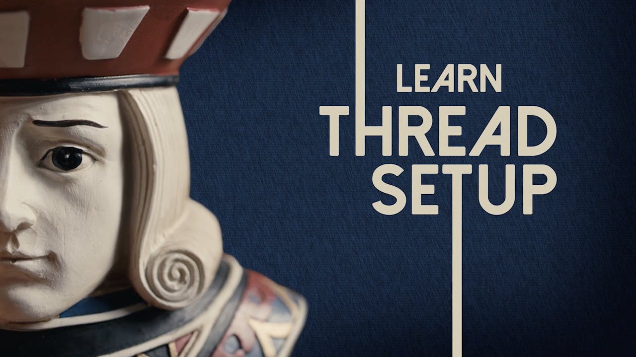Thread Setup - Master Magic Tricks by Magic Makers