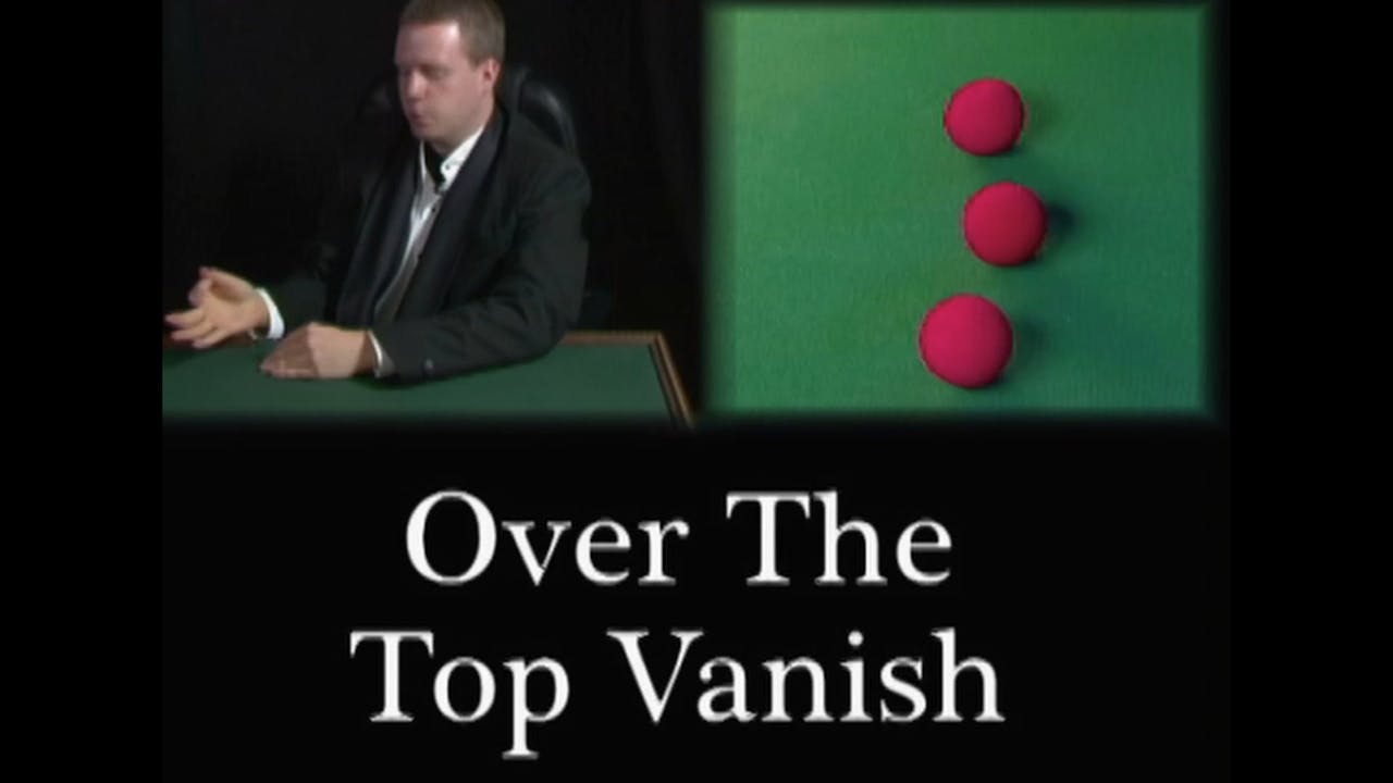 Over the Top Vanish - Learn Ultimate Magic Trick Kit Props - Master ...