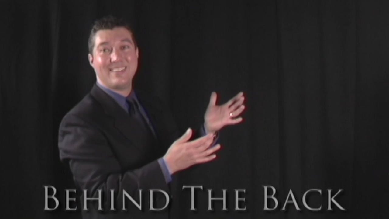 Behind the Back - Master Magic Tricks by Magic Makers