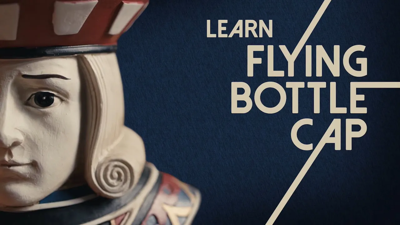 Flying Bottle Cap - Master Magic Tricks by Magic Makers