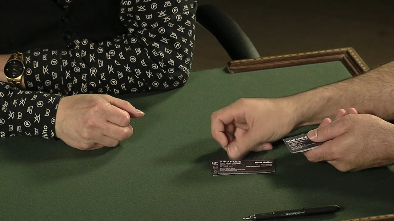 Business Card - Master Magic Tricks