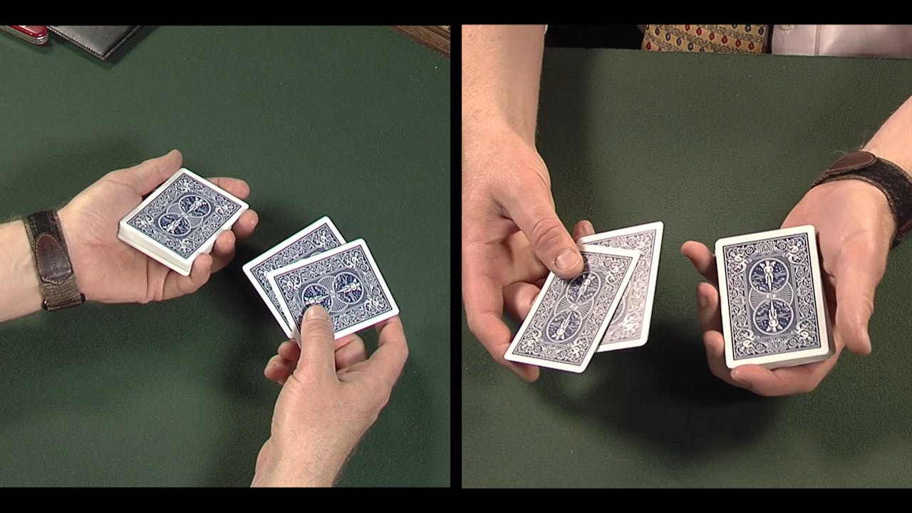 The Double Lift - Master Magic Tricks by Magic Makers