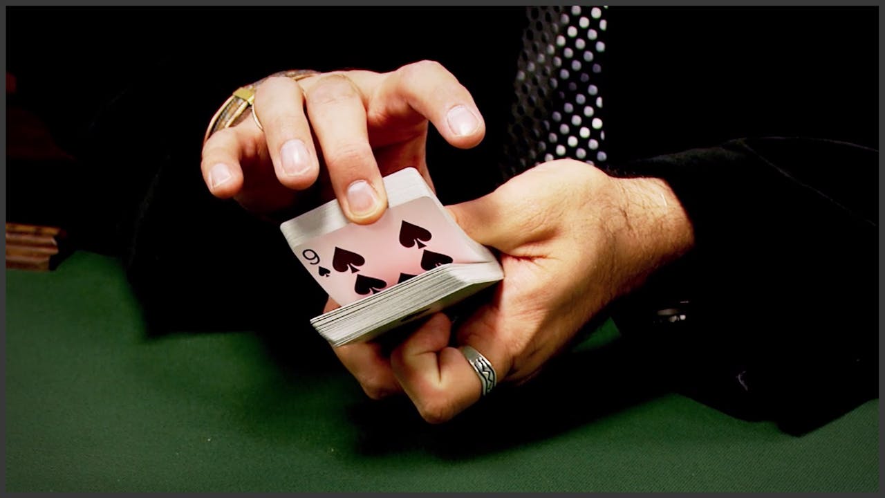 Short Card Dribble Force - Master Magic Tricks