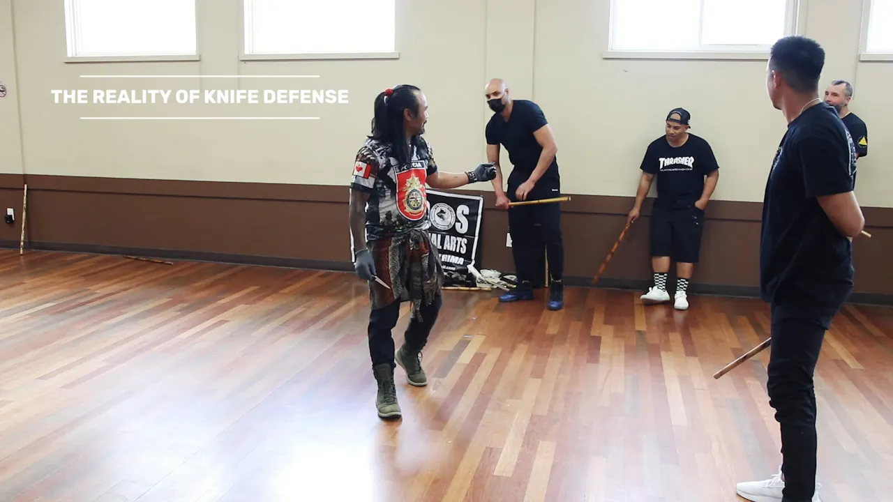 The Reality Of Knife Defense - PINTADOS Native Filipino Martial Arts ...