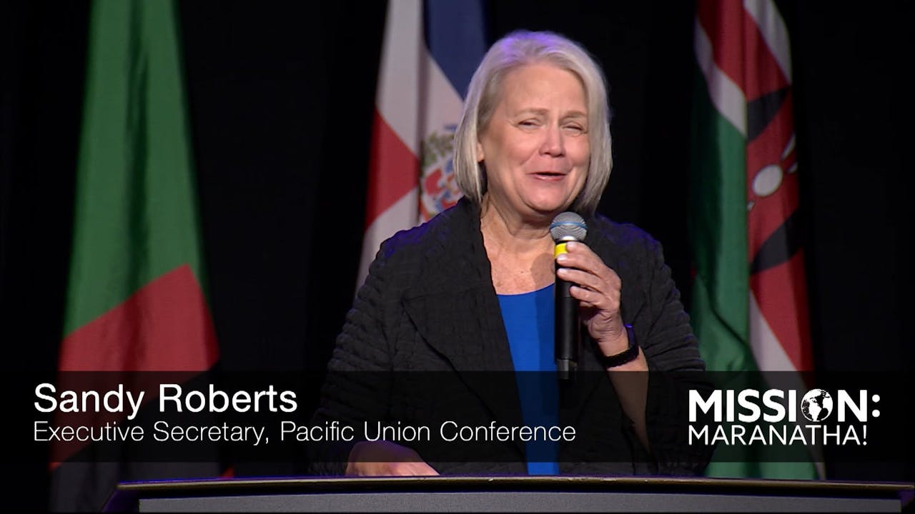 Convention Welcome from Sandy Roberts - The Maranatha Channel