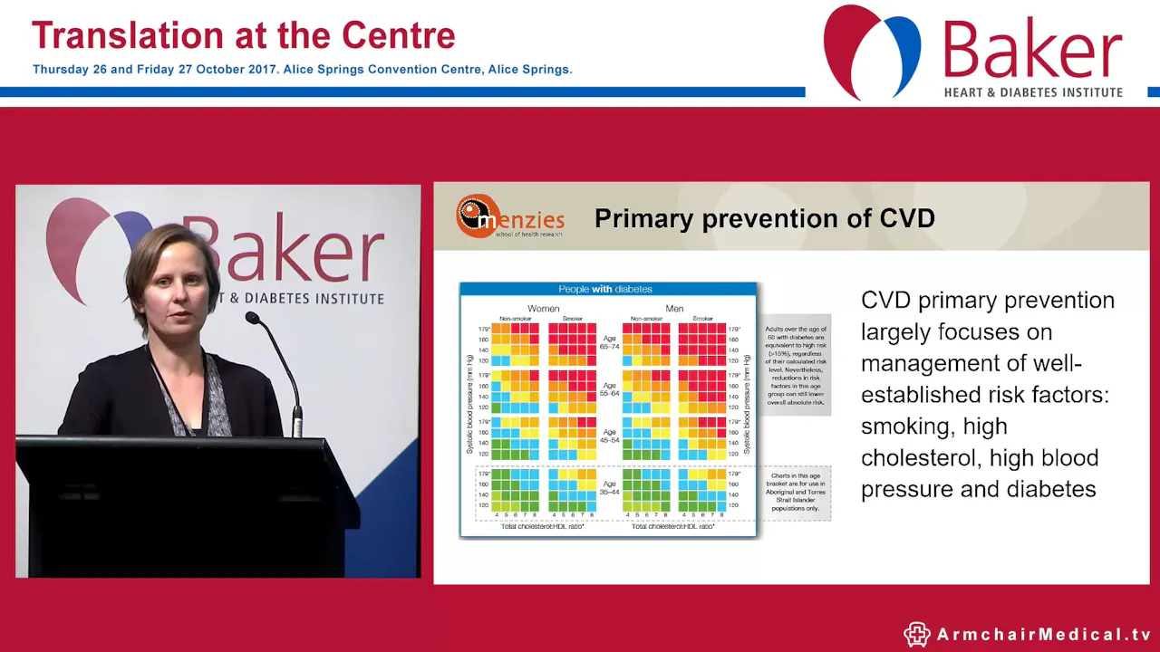Cardiovascular Disease Risk Prediction in Indigenous Australians Dr ...