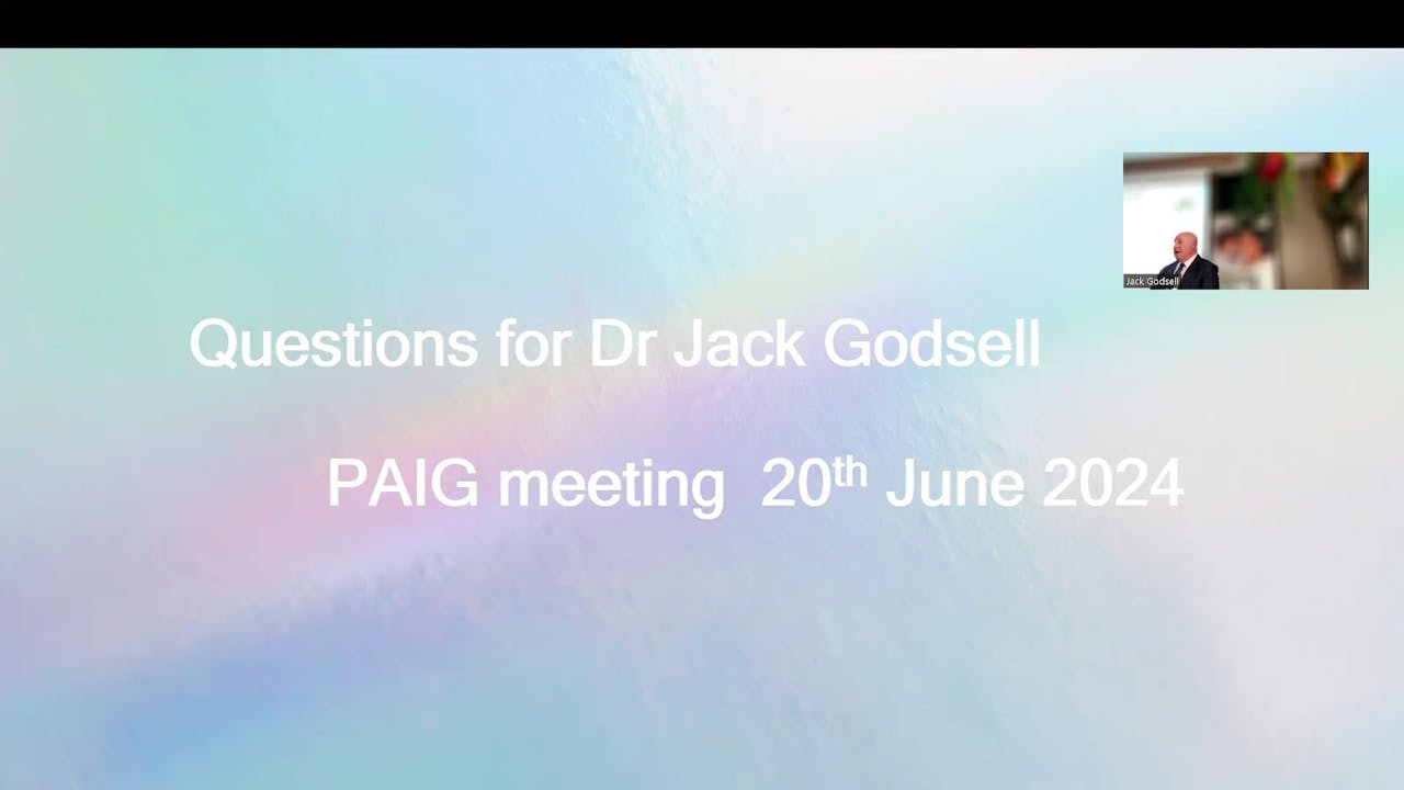 Adult Allergy Dr.Jack Godsell - armchairmedical.tv