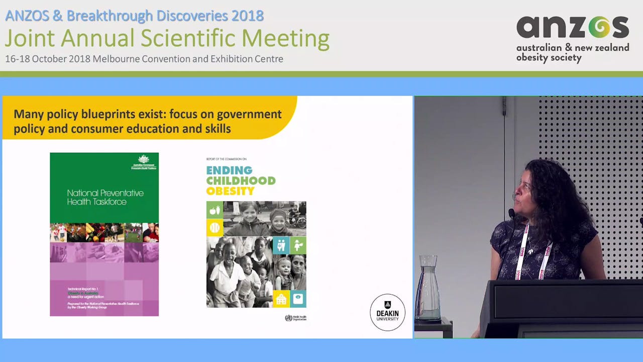 Optimising healthy food retail Prof Anna Peeters - armchairmedical.tv