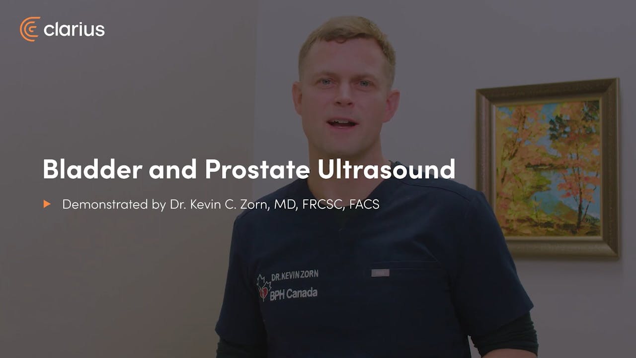 Bladder and Prostate Ultrasound - armchairmedical.tv