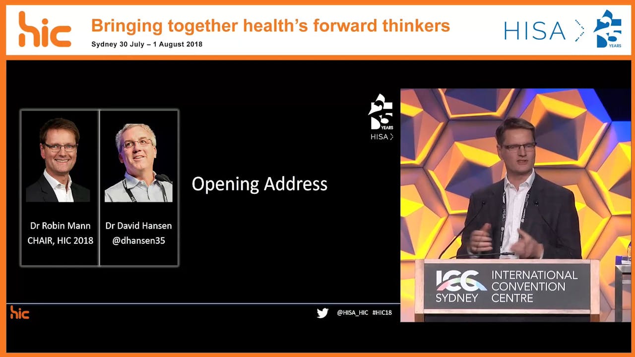 Welcome and Opening address Dr Robin Mann, Dr David Hansen and Uncle ...