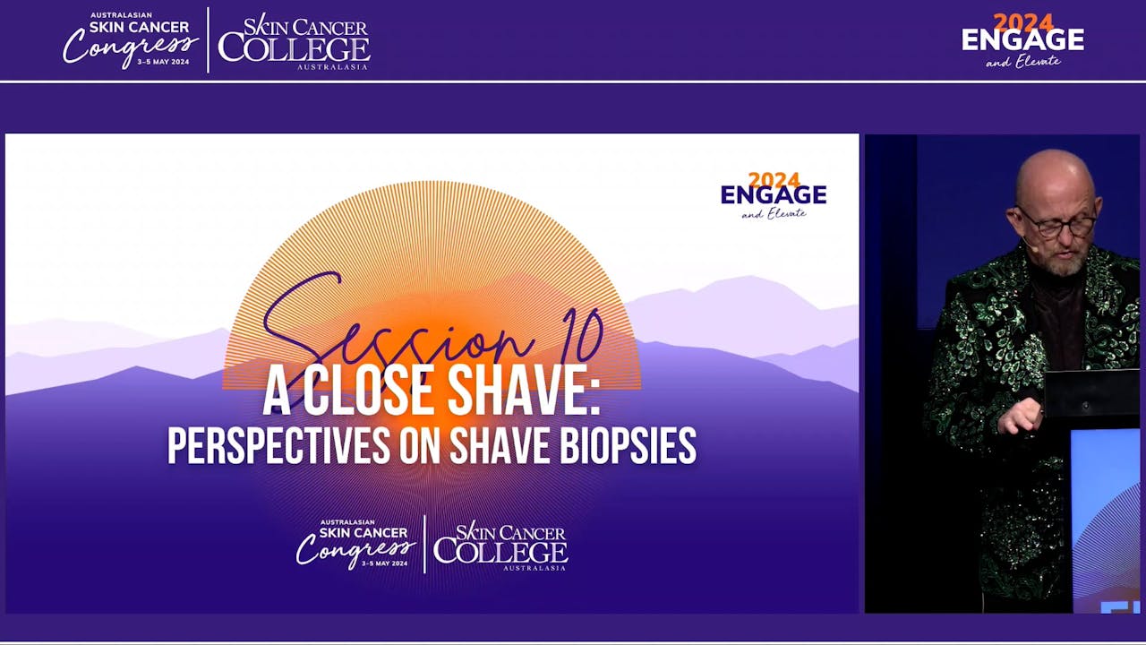 Shave biopsies The GP perspective Prof Cliff Rosendahl - armchairmedical.tv