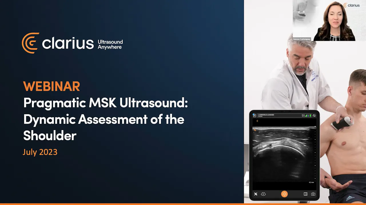 Pragmatic MSK Ultrasound： Dynamic Assessment of the Shoulder ...