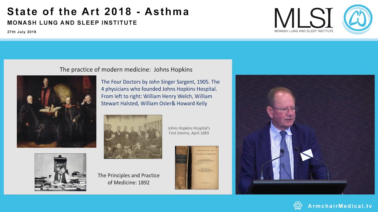 Asthma past, present, future Clinical Professor Stephen Holgate ...
