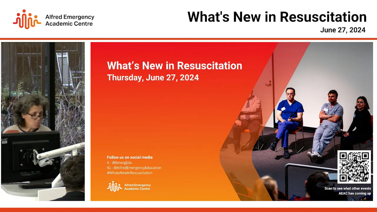 Optimising airway management A Prof Chris Groombridge - armchairmedical.tv