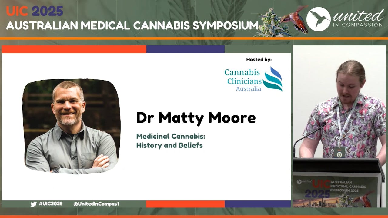 Medicinal Cannabis History and Beliefs Dr Matty Moore - armchairmedical.tv