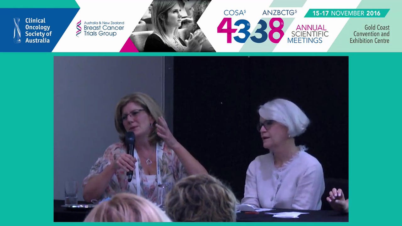 Scalp Cooling Panel Discussion Prof Fran Boyle, Vicki Durston, Mandy O ...