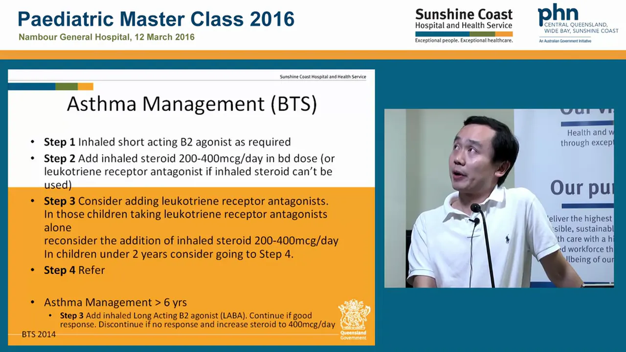 Paediatric Asthma Dr Tom Yap - armchairmedical.tv