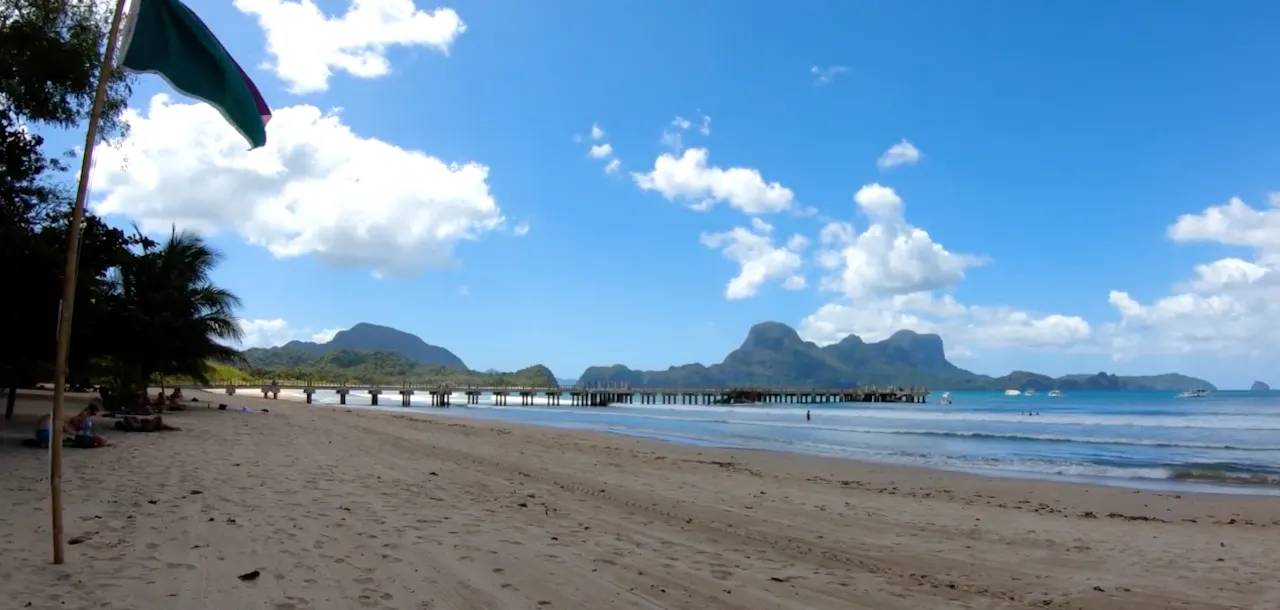 Lio Beach, El Nido, Palawan in Philippines - S4197 - Memory Lane TV