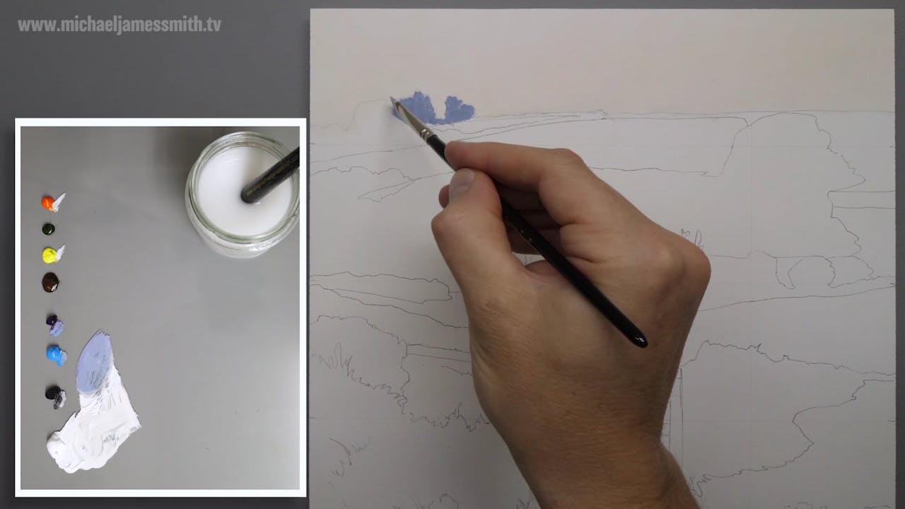 PART 1 - Michael James Smith Official Art School - MJS Tv