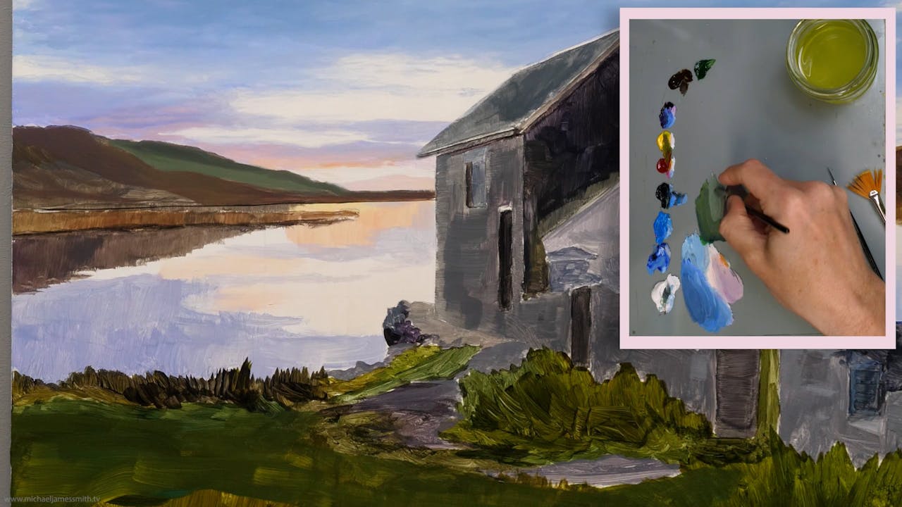 PART 4 - Michael James Smith Official Art School - MJS Tv