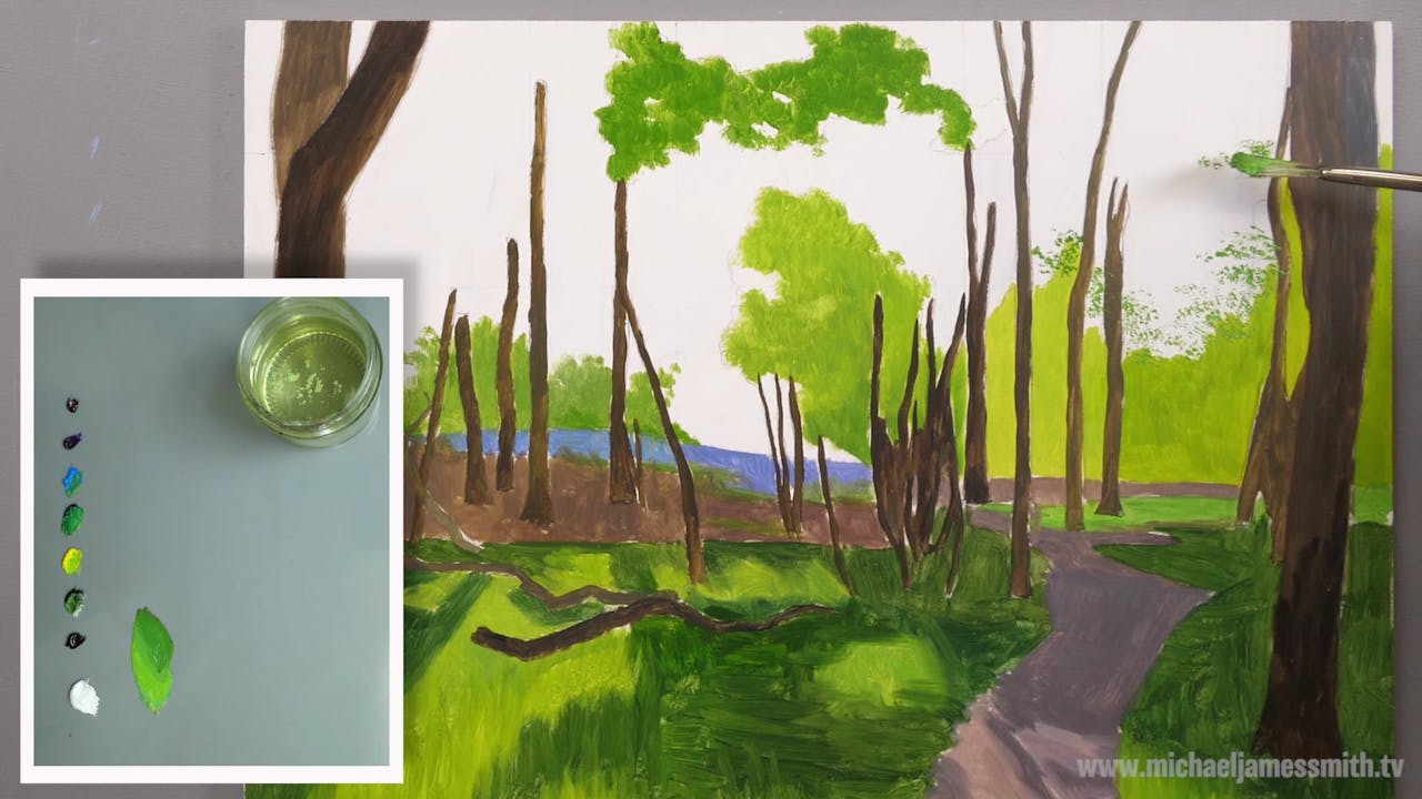 PART 2 - Michael James Smith Official Art School - MJS Tv