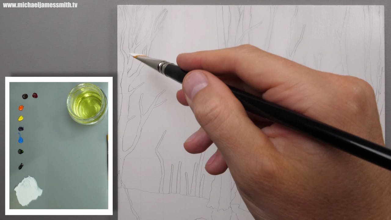 Part 1 - Michael James Smith Official Art School - MJS Tv