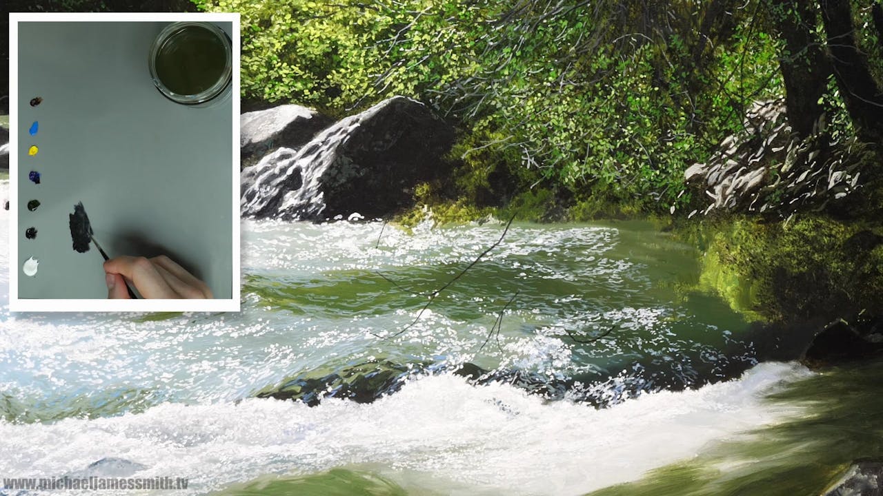 Part 11 - Michael James Smith Official Art School - MJS Tv