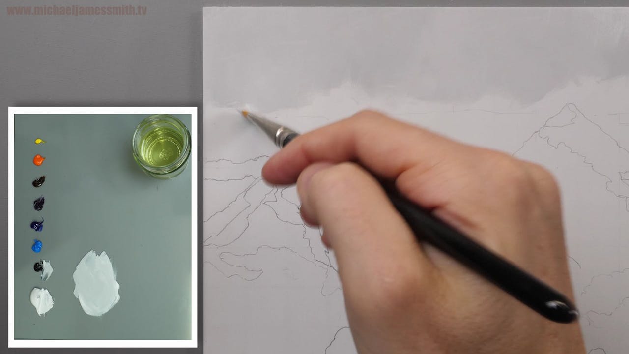 Part 1 - Michael James Smith Official Art School - MJS Tv