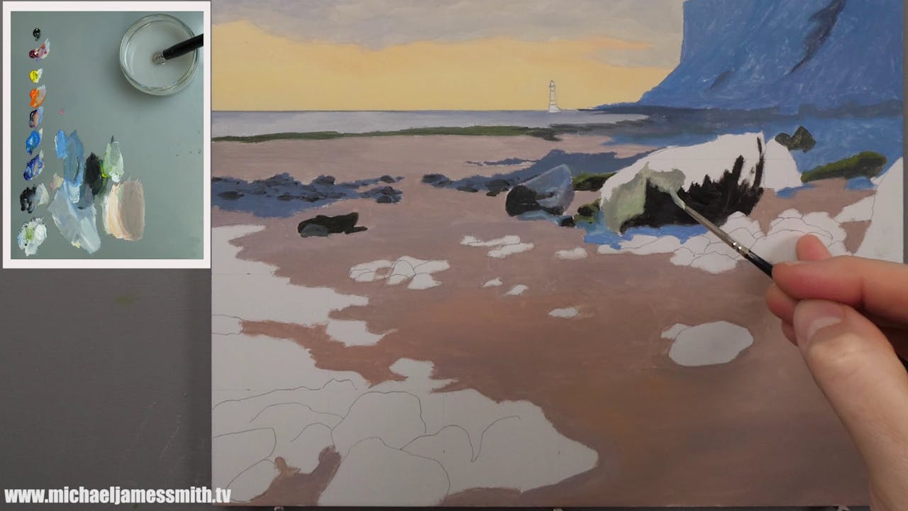 PART 2 - Michael James Smith Official Art School - MJS Tv