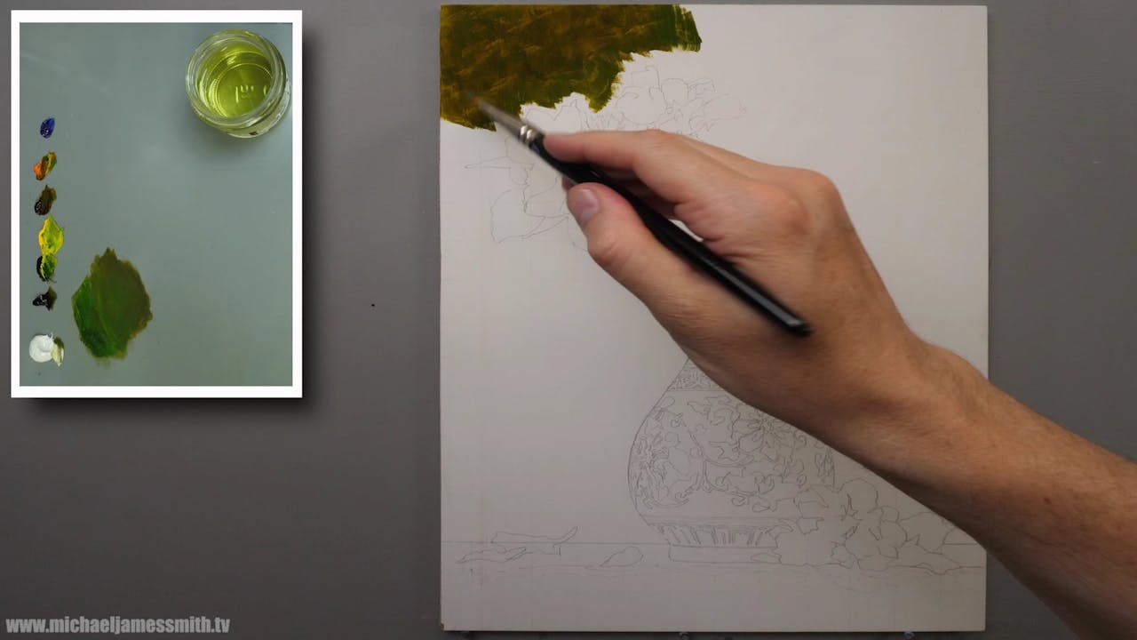 Part 1 - Michael James Smith Official Art School - MJS Tv