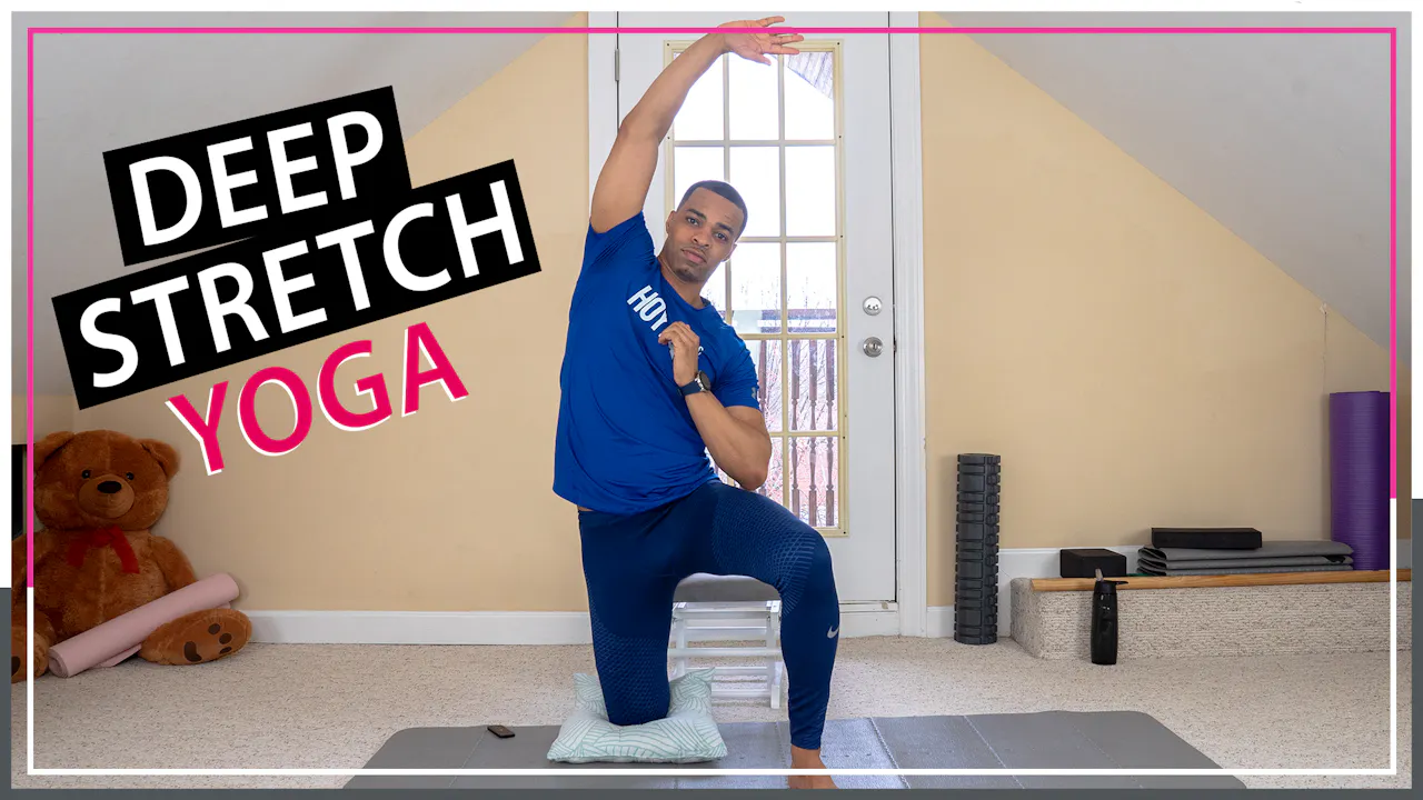 My 60 Minute Daily Night Time Deep Stretch Yoga Routine - Millionaire ...