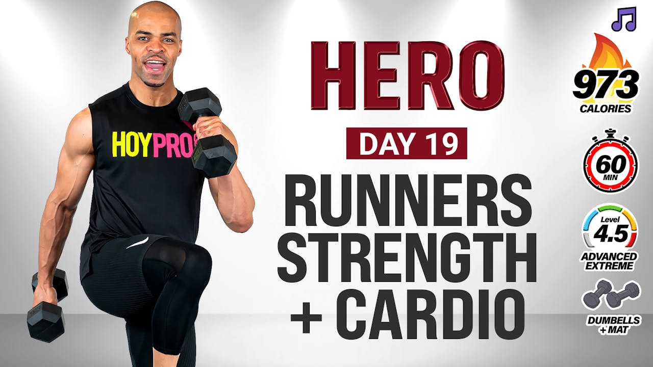 60 Minute Strength, Conditioning & Power Workout for Runners - HERO ...