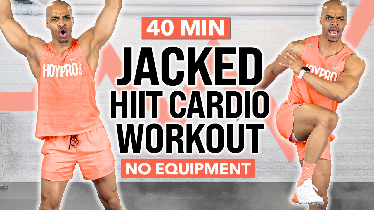 40 Minute "JACKED" Full Body Jumping Jack HIIT (No Equipment ...