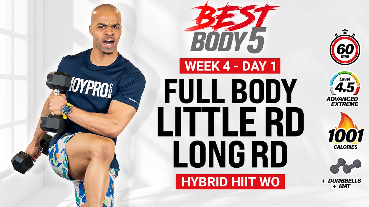 60 Minute Little Round Long Round Hybrid HIIT - BB5 W4: Day 1 - 35 & 60 Minute Little Round Long ...
