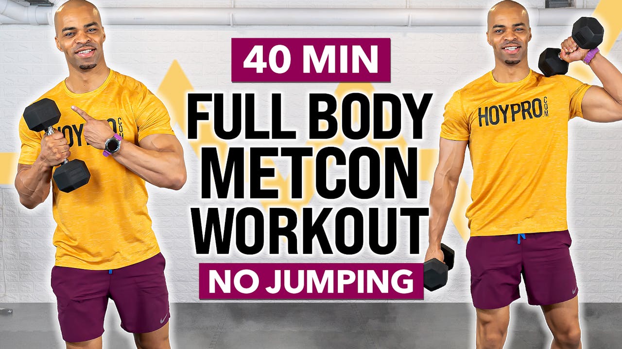 40 Minute Metabolic Conditioning [Metcon] Strength w/ Weights (No ...